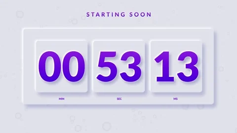 Livestream Countdown Stock Videos – Royalty-Free HD & 4K Videos