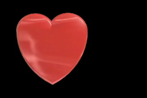 0728 spinning heart transition | Stock Video | Pond5