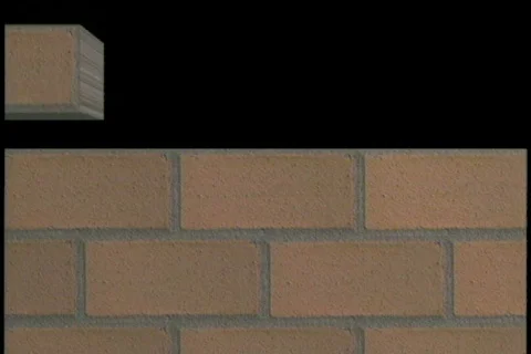 0732 building brick wall transition | Stock Video | Pond5