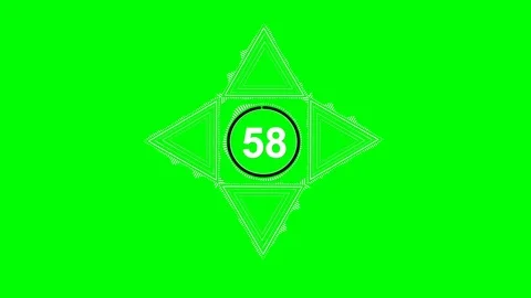 1 Minute Countdown Timer Stock Footage ~ Royalty Free Stock Videos | Pond5