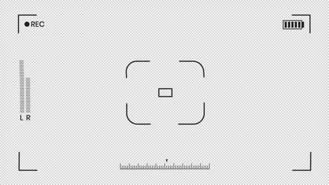 10 Camera Viewfinders with transparent b... | Stock Video | Pond5