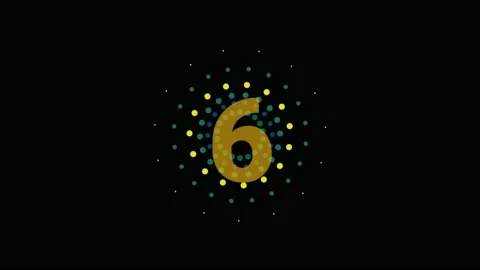 10 countdown animation 10 to 0. animatio... | Stock Video | Pond5
