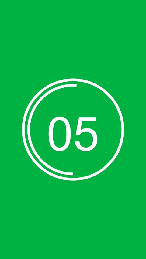 3 Second Countdown Clock Stock Footage ~ Royalty Free Stock Videos | Pond5