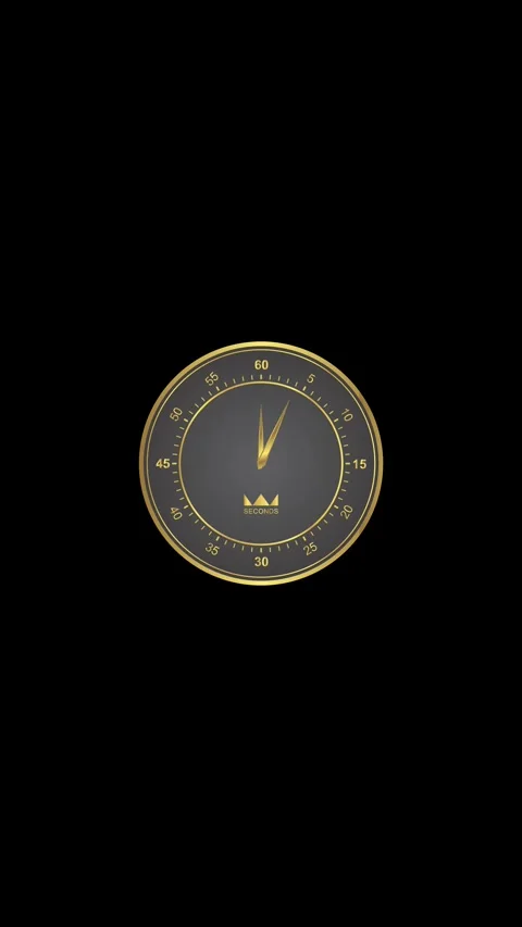 10 Second Countdown Timer Clock Vertical... | Stock Video | Pond5