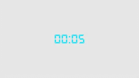 Second Timer Video Stock Footage ~ Royalty Free Stock Videos | Pond5