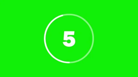 Countdown With Seconds Stock Videos – Royalty-Free HD & 4K Videos | Pond5