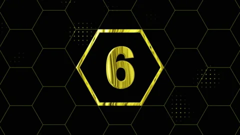 10 seconds countdown timer animation | Stock Video | Pond5