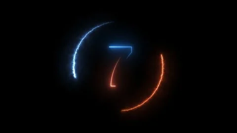 10 seconds countdown timer animation ,Ne... | Stock Video | Pond5