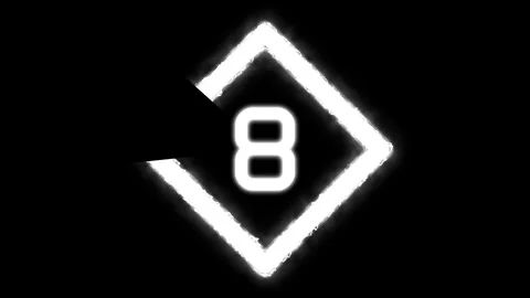 10 seconds countdown timer with diamond ... | Stock Video | Pond5