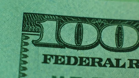 100 dollar bill green hundred buck paper... | Stock Video | Pond5