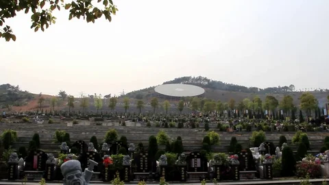 1000-square-metre giant compass built in... | Stock Video | Pond5