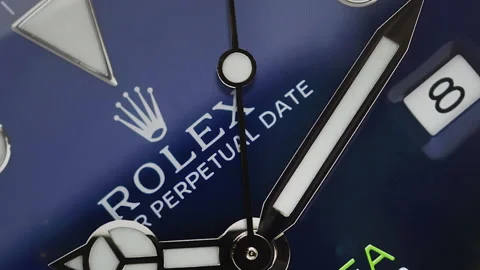 1080 - Rolex Watch Extreme Close Up with... | Stock Video | Pond5