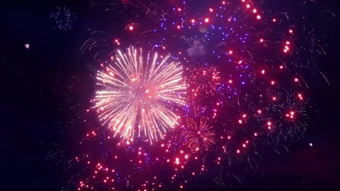 Fireworks Loop Stock Footage ~ Royalty Free Stock Videos | Pond5