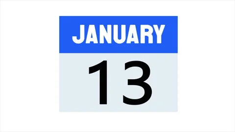 12 month year calendar. Time passing ani... | Stock Video | Pond5