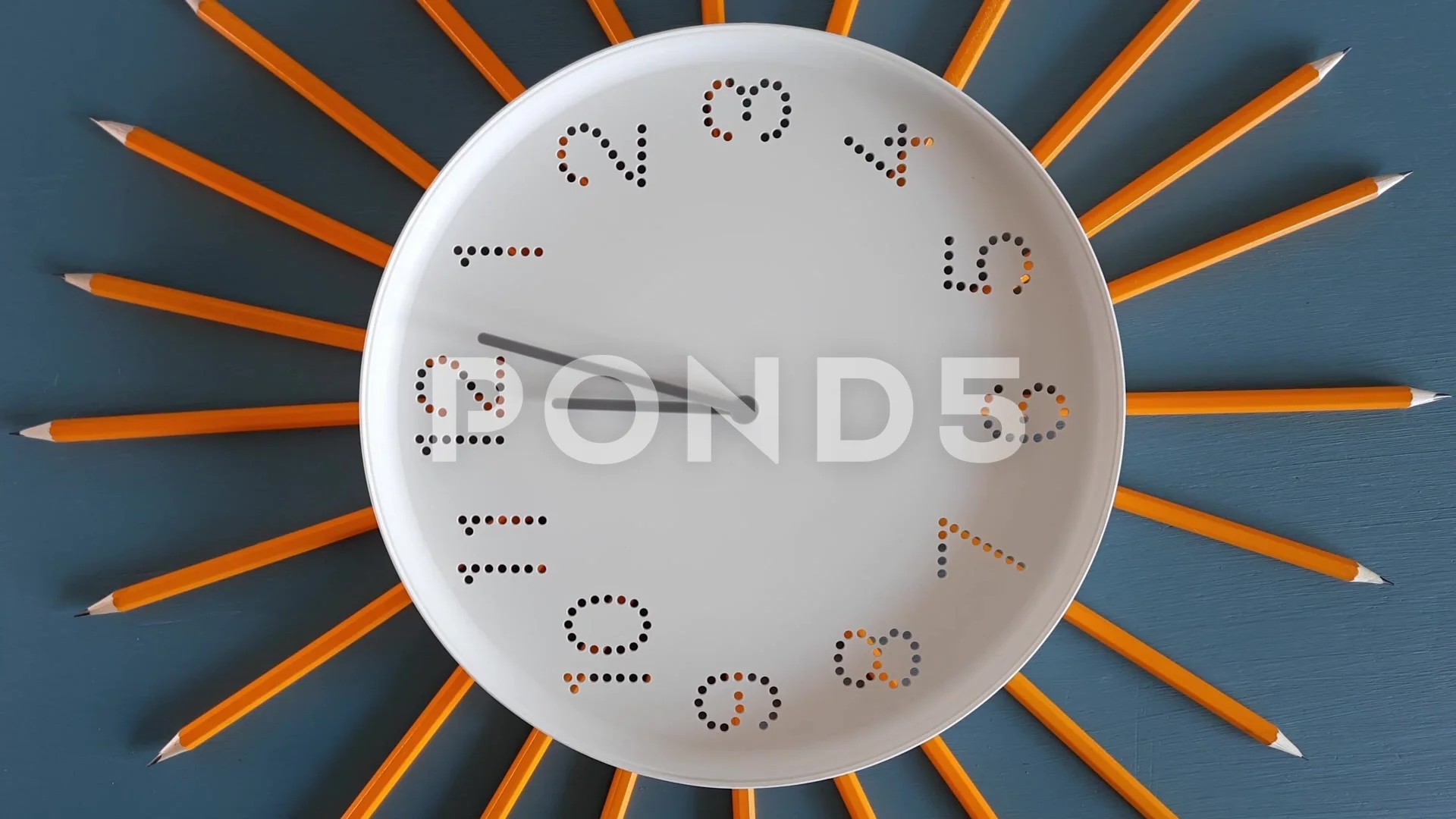 Midday Clock Clipart