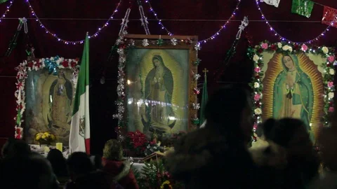 The 12th of december in Mexico is celebr... | Stock Video | Pond5