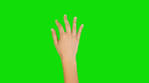 14 Hand gestures. Touchscreen. Female. | Stock Video | Pond5