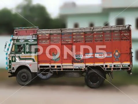 Photograph: 15 December 2024 reengus Rajasthan India A Indian truck ...