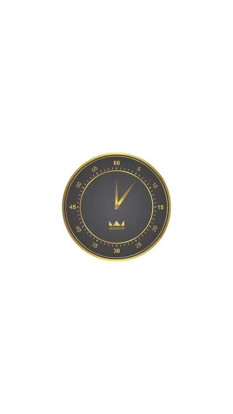 15 Second Countdown Timer Clock Vertical Stock Video Pond5