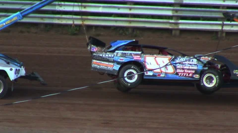Stock Car Racing Crash Stock Footage ~ Royalty Free Stock Videos | Pond5