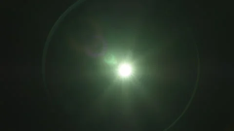 16m lens flare leaks light in the dark 4... | Stock Video | Pond5