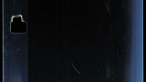16mm Film Strip Overlay With Grain And S... | Stock Video | Pond5