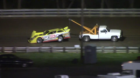 Stock Car Racing Crash Stock Footage ~ Royalty Free Stock Videos | Pond5