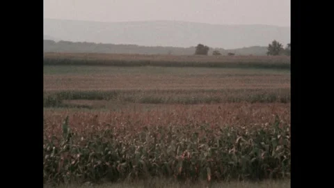 1780s: Map of North America. Fields of w... | Stock Video | Pond5