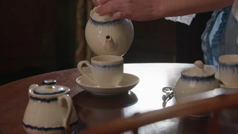 Entertainment In The 1700S No Tea 17Th Stock Footage ~ Royalty Free ...