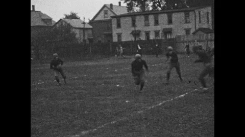 1920S Football Stock Footage ~ Royalty Free Stock Videos | Pond5