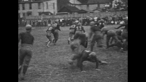 1920S Football Stock Footage ~ Royalty Free Stock Videos | Pond5