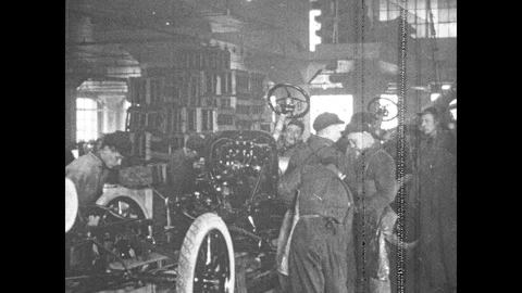 Model T Assembly Line Workers