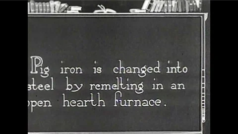 1920s steel industry. | Stock Video | Pond5