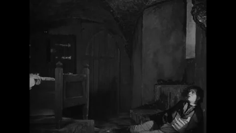 1922 - In this silent horror movie, a va... | Stock Video | Pond5