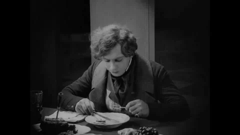 1922 - In this silent horror movie, a va... | Stock Video | Pond5