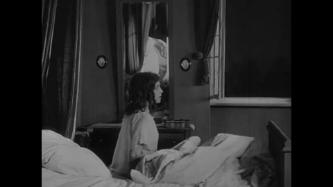 1922 - In this silent horror movie, a va... | Stock Video | Pond5