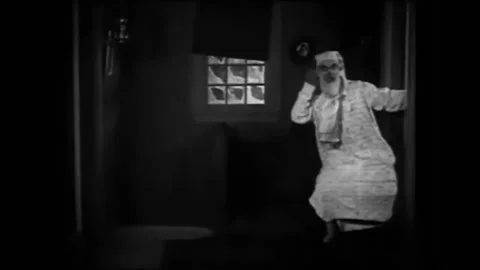 1924 - In this silent comedy, a man chas... | Stock Video | Pond5