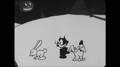 1927 - In this animated film Felix the C... | Stock Video | Pond5