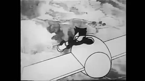 1927 - In this animated film, Felix the ... | Stock Video | Pond5