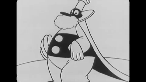 1928 - In this animated film, Felix the ... | Stock Video | Pond5