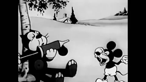 1930 - In this animated film, a rodent r... | Stock Video | Pond5