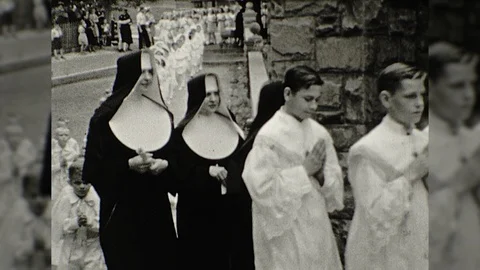 Nuns On Film Stock Videos – Royalty-Free HD & 4K Videos