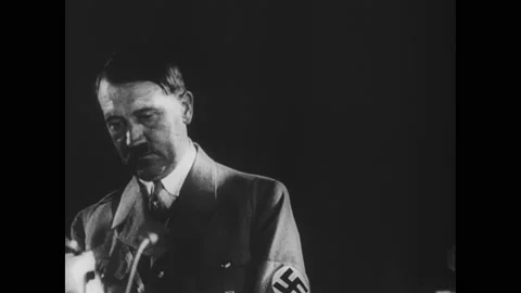 Adolf Hitler Speech Stock Footage ~ Royalty Free Stock Videos | Page 9