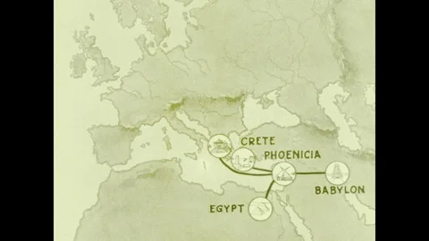 Crete Map Stock Footage ~ Royalty Free Stock Videos | Pond5