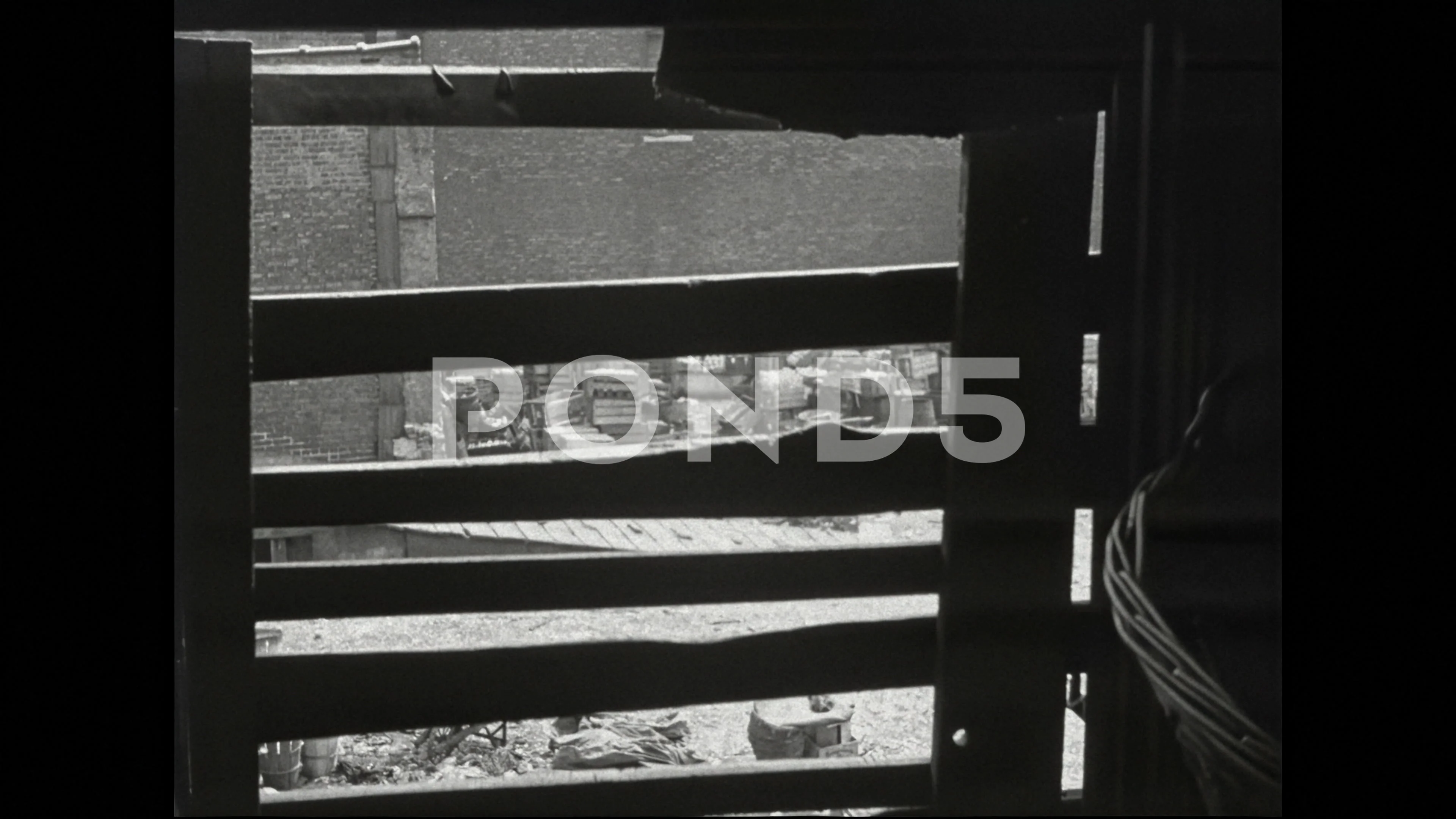 Boarded Window Black And White