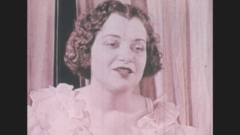 1930s: TV studio set up around band and ... | Stock Video | Pond5