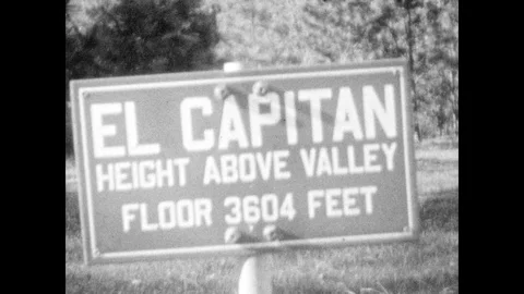 1930s: UNITED STATES: El Capitan sign. H... | Stock Video | Pond5