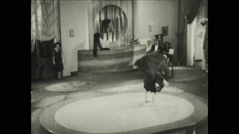Vintage Contortionist Stock Footage ~ Royalty Free Stock Videos | Pond5