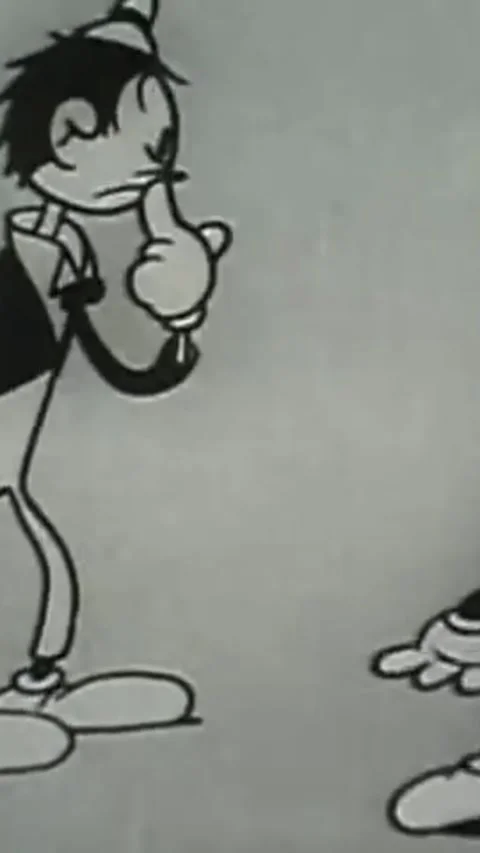 1932 - In this animated film, Larry uses... | Stock Video | Pond5