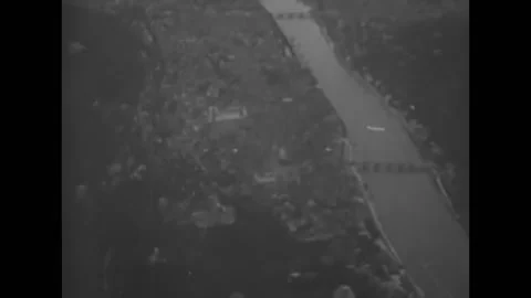 1932 - Inside a plane Adolf Hitler looks... | Stock Video | Pond5